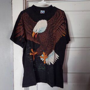 Liquid Blue | Shirts | Original 94 Vintage Eagle Tshirt | Poshmark